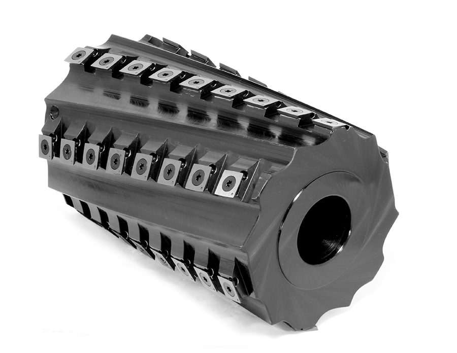 A08-Helical Cutterhead with Shear Angle - HONG DAR